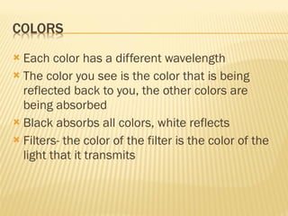 Behavior of light | PPT