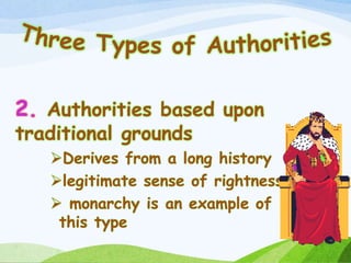 Behavior of people in authority | PPTX