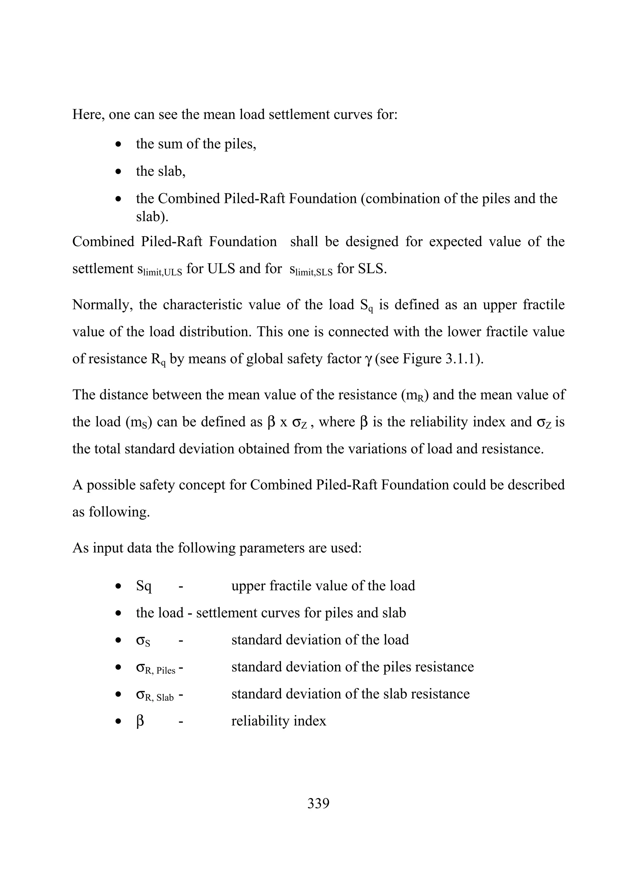 Behavior of piled raft foundation | PDF