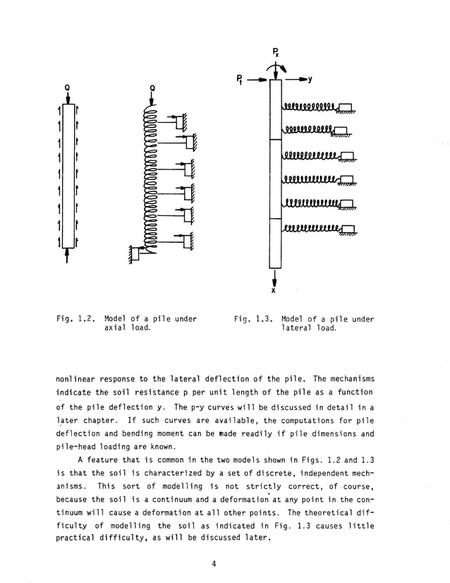 Behavior of piles and pile groups under lateral load | PDF