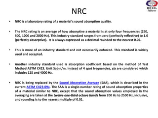 Behavior of sound in enclosed spaces | PPTX
