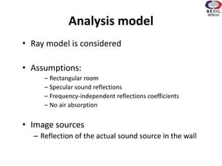 Behavior of sound in enclosed spaces | PPTX