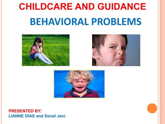 Behavior problems | PPT