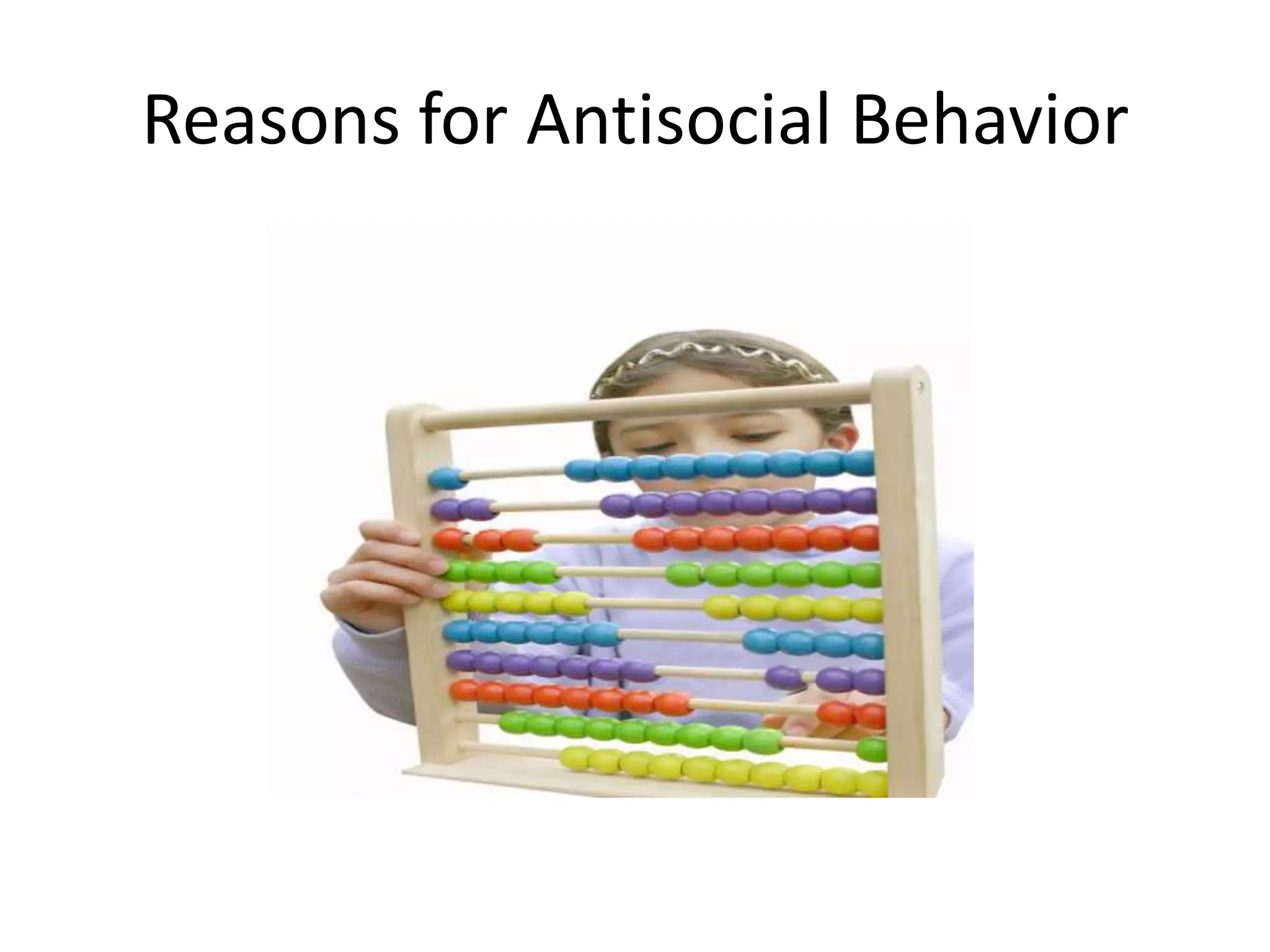 Behavior Problems Of Inner City School Children | PPSX