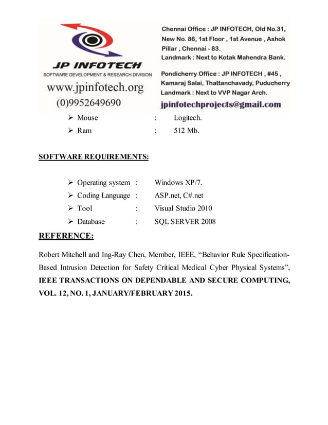 Behavior rule specification based intrusion | PDF