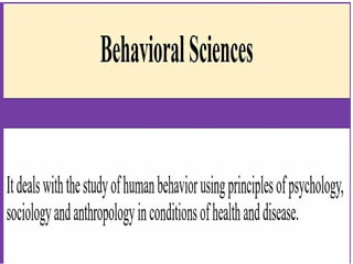 Behavior Sciences introduction lecturer 1 .pptx
