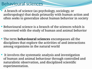 BEHAVIOR SCIENCES (209) edited-1.pptxjjjj | PPTX