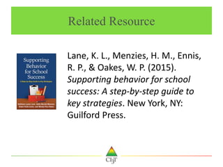 Behavior Specific Praise | PPTX