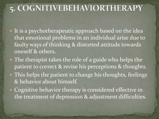 Behavior therapy | PPTX