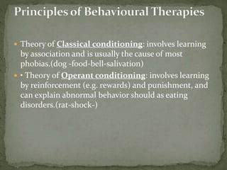 Behavior therapy | PPTX