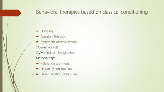 Behavior therapy | PPT