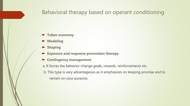Behavior therapy | PPT
