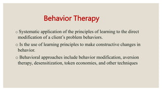 Behavior Therapy.pptx