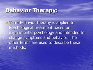 Behavior Therapy.ppt