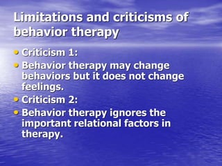Behavior Therapy.ppt