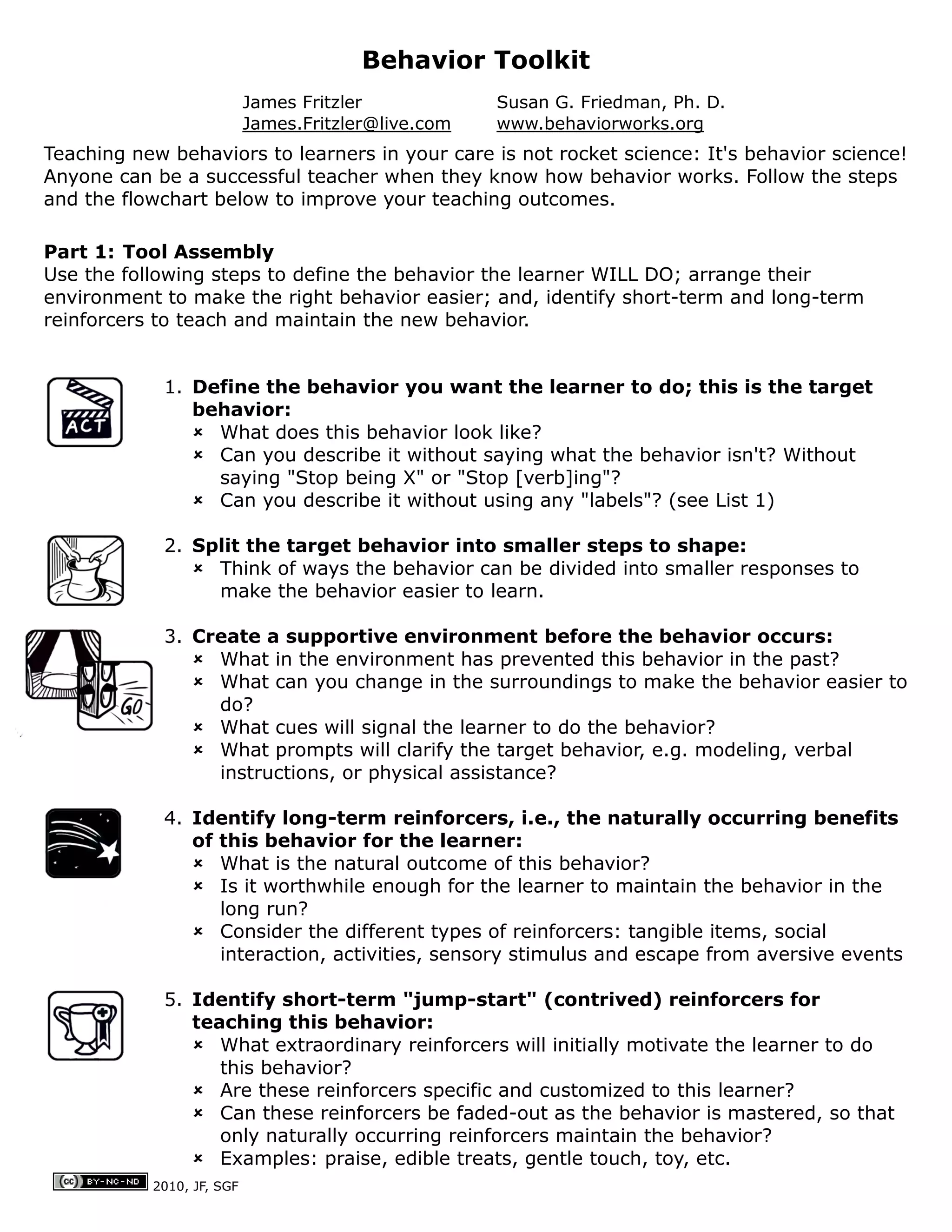 Behavior Toolkit | PDF