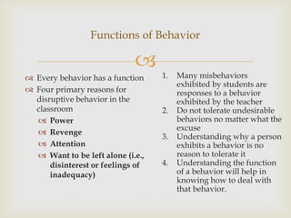 Behaviour | PPTX