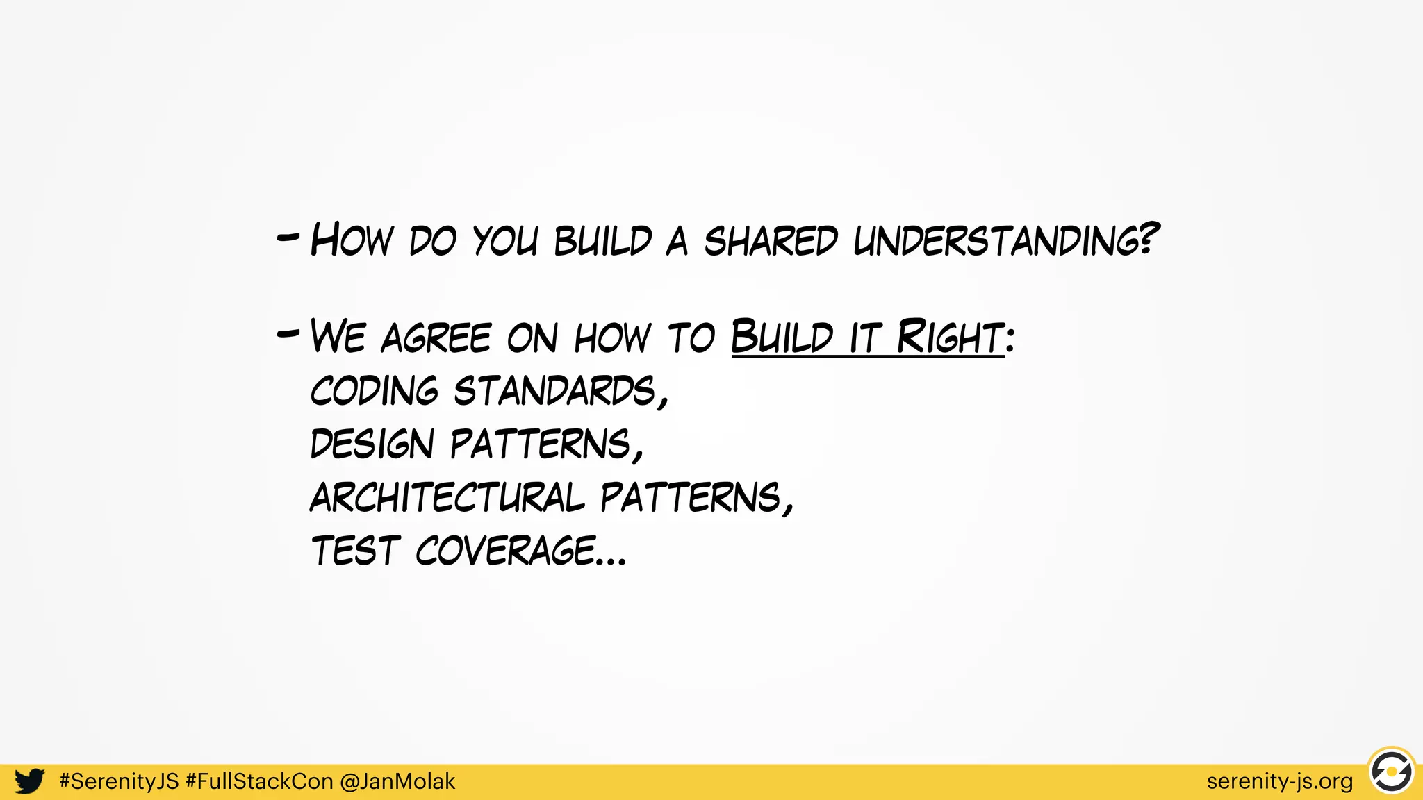 Behaviour driven architecture | PPT