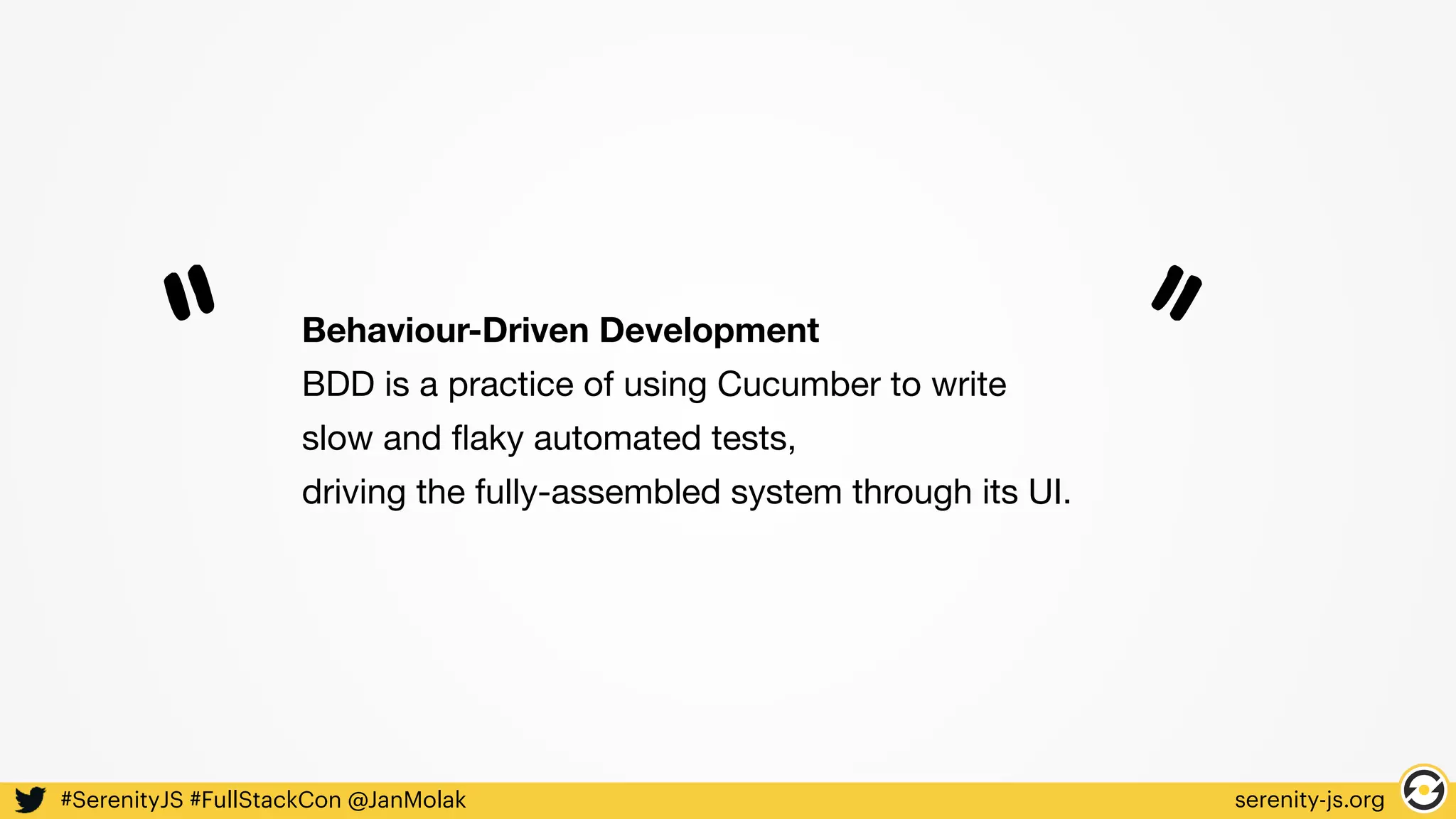 Behaviour driven architecture | PPT