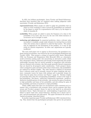 Introduction to Behavioural Finance | PDF | Stocks and Bonds | Personal ...