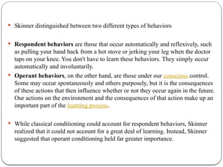 Background to behavioural approach Psychotherapy | PPTX | Physical ...