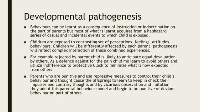 behavioural approaches to Psychopathology | PPTX