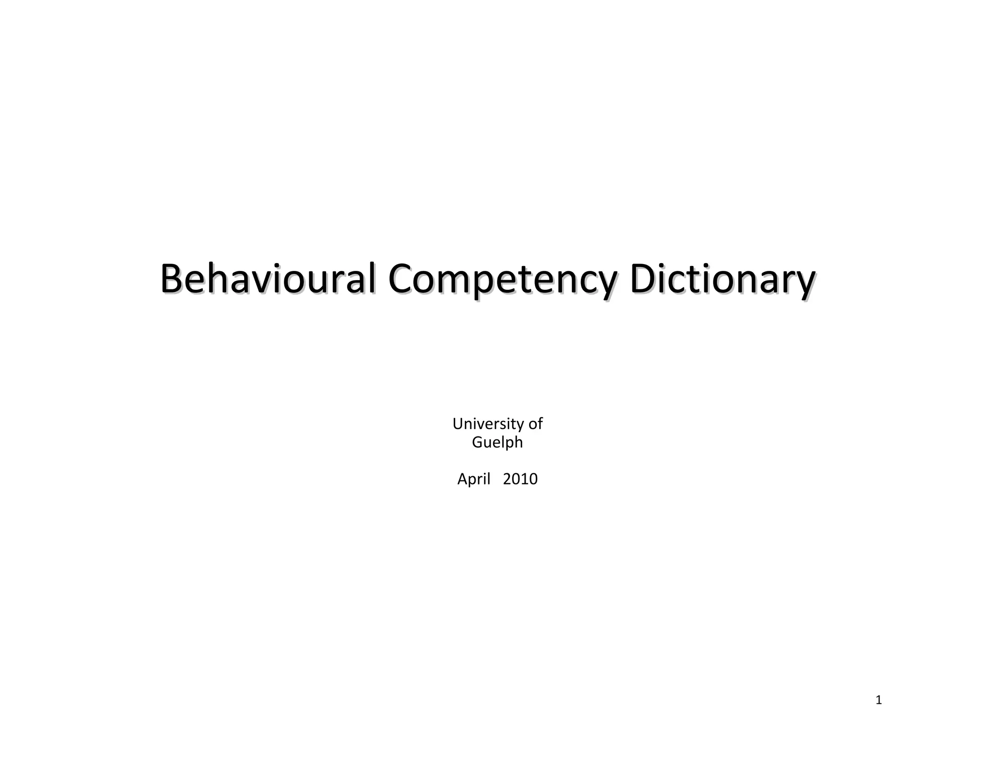 Behavioural_Competency_Dictionary.pdf (tham khao) | PDF