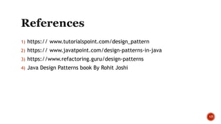 Behavioural design pattern | PPT