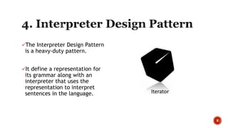 Behavioural design pattern | PPTX