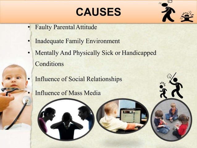 CHILDHOOD BEHAVIORAL DISORDERS AND ITS MANAGEMENT: AGE AND NATURE ...