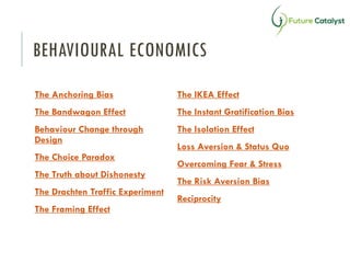Behavioural Economics ... in a nutshell | PPT