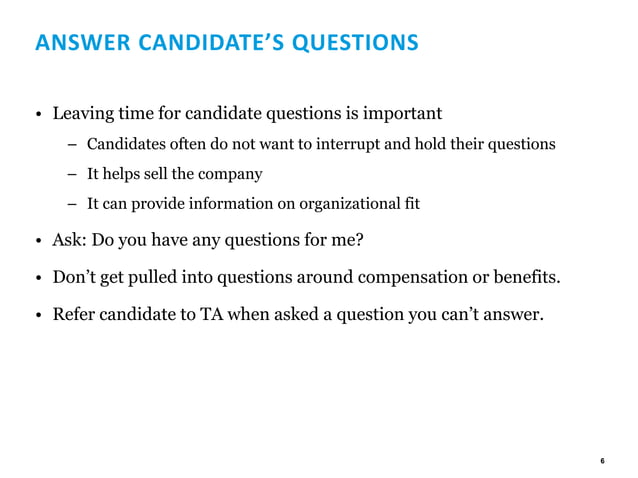 Behavioural Interviewing Pptx