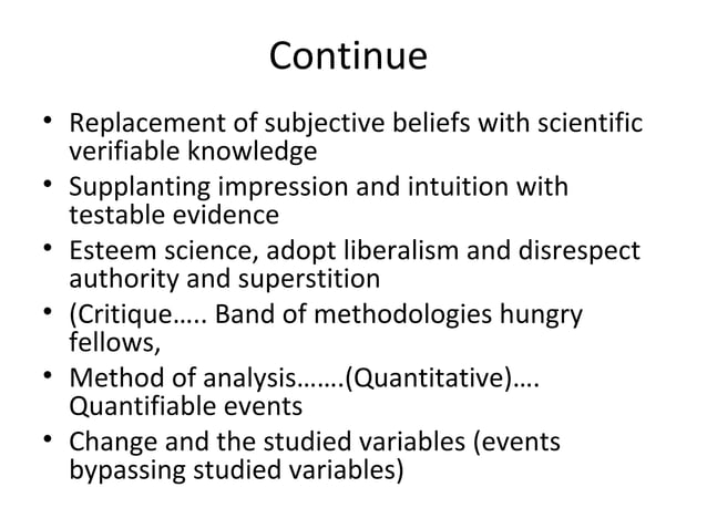 Behaviouralism | PPT | Science