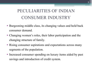Behavioural pattern of indian consumer | PPT