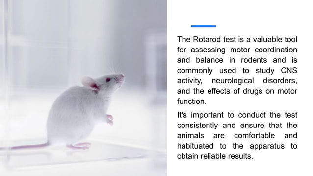 Behavioural Pharmacology assessment via Rotarod Apparatus.pptx