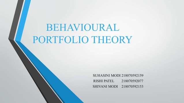 BEHAVIOURAL PORTFOLIO THEORY.pptx
