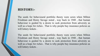 BEHAVIOURAL PORTFOLIO THEORY.pptx