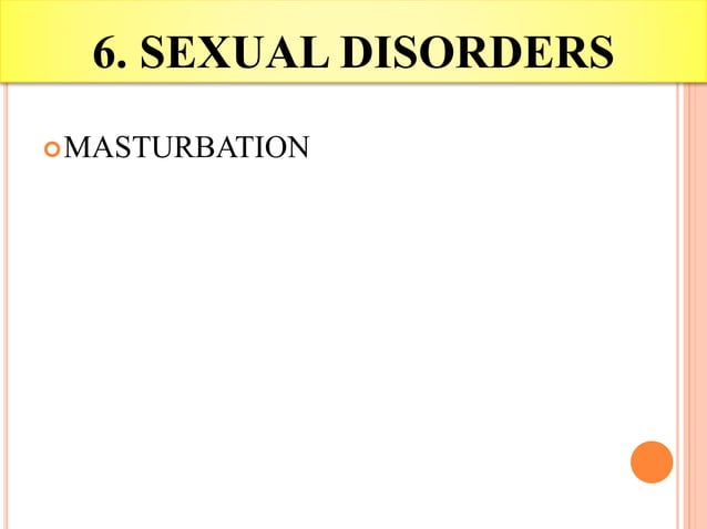 Behavioural problems | PPTX