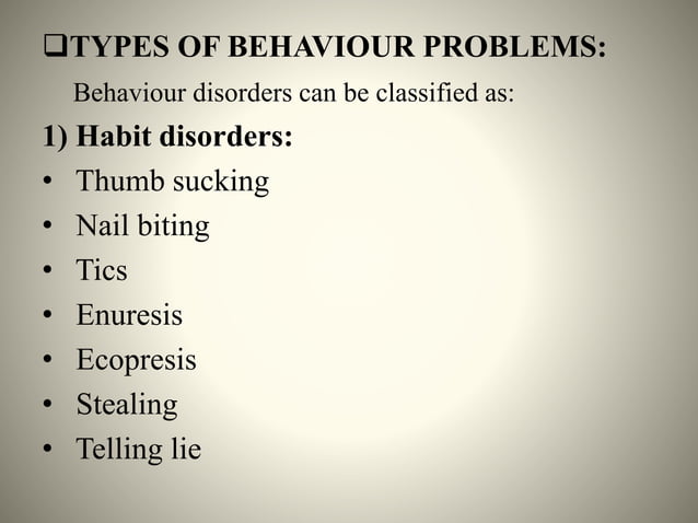 Behavioural problems.pptx