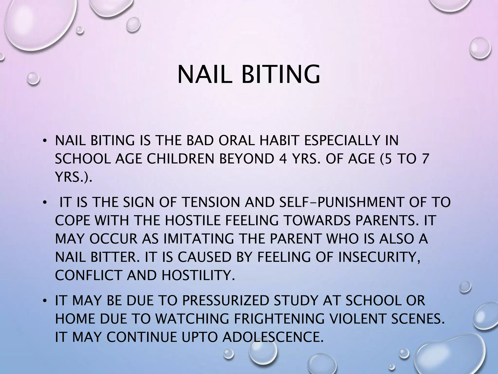 Behavioural problems and behavioural disorder | PPTX