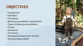 Behavioural problems of toddlers nursing child health nursing | PPT