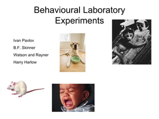 Behavioural psychology | PPT