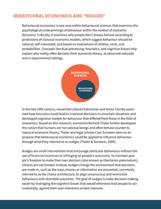 Behavioural science report | PDF