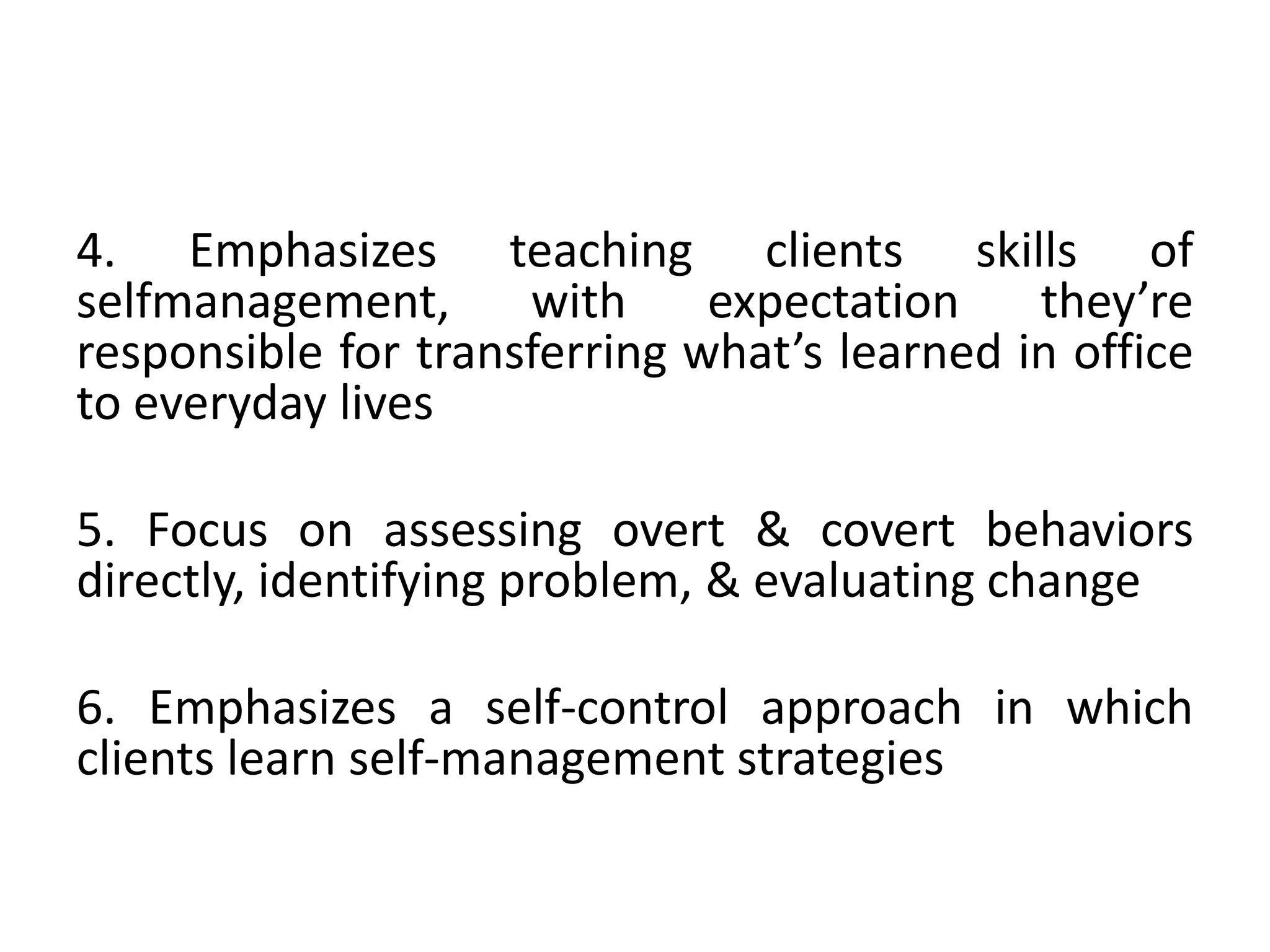 Behavioural therapy | PPTX