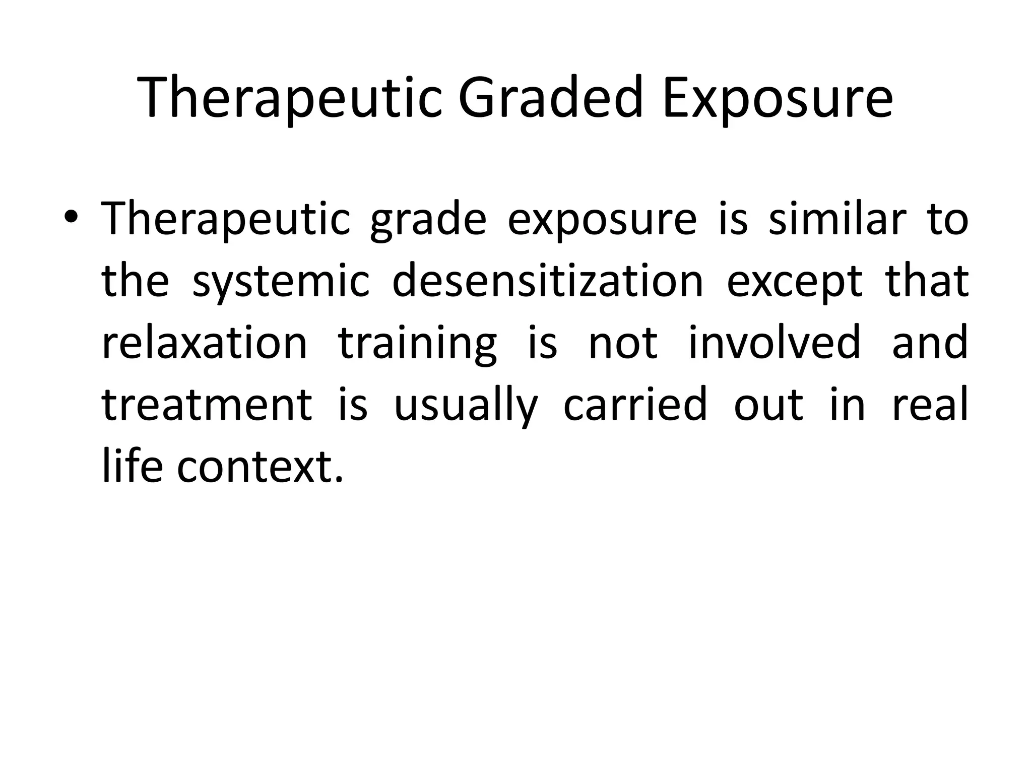 Behavioural therapy | PPTX