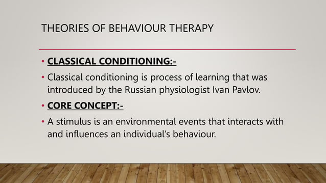 BEHAVIOURAL THERAPY techniques,progressive relaxation and guided ...