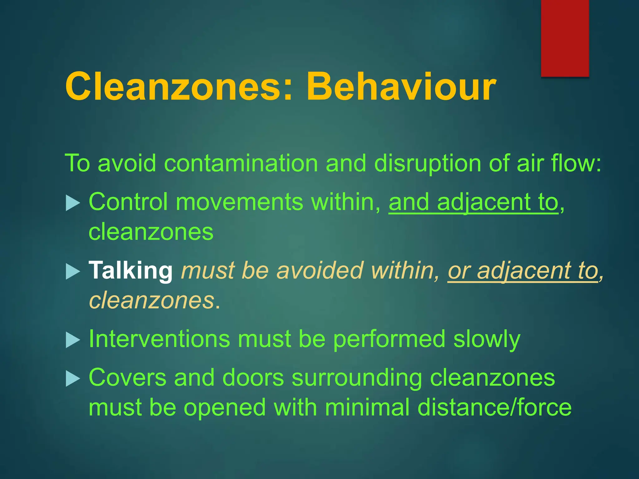 Behaviour_and_Practices_in_Cleanrooms.pptx | First Aid | Injuries