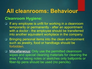 Behaviour_and_Practices_in_Cleanrooms.pptx | First Aid | Injuries