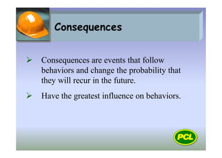 Behaviour based safety | PDF
