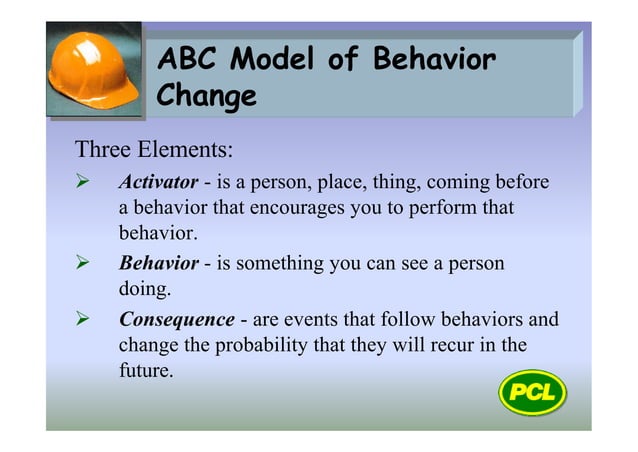 Behaviour based safety | PDF